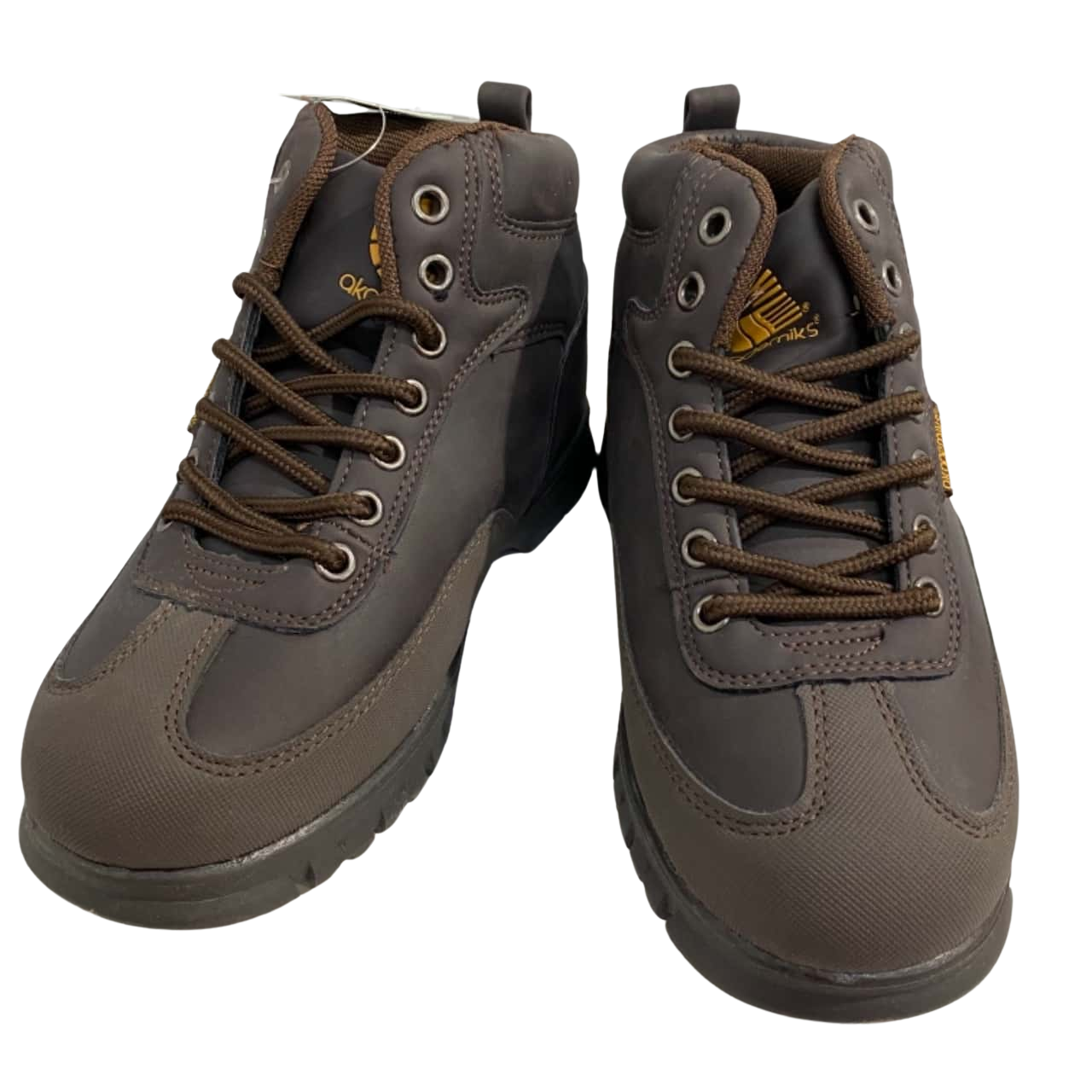 Akademiks Kids Boys Size 2.5 Brown Boots