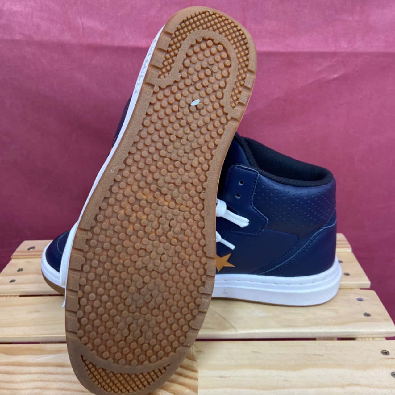 Converse Mens Size 8 Navy Blue / White (s)