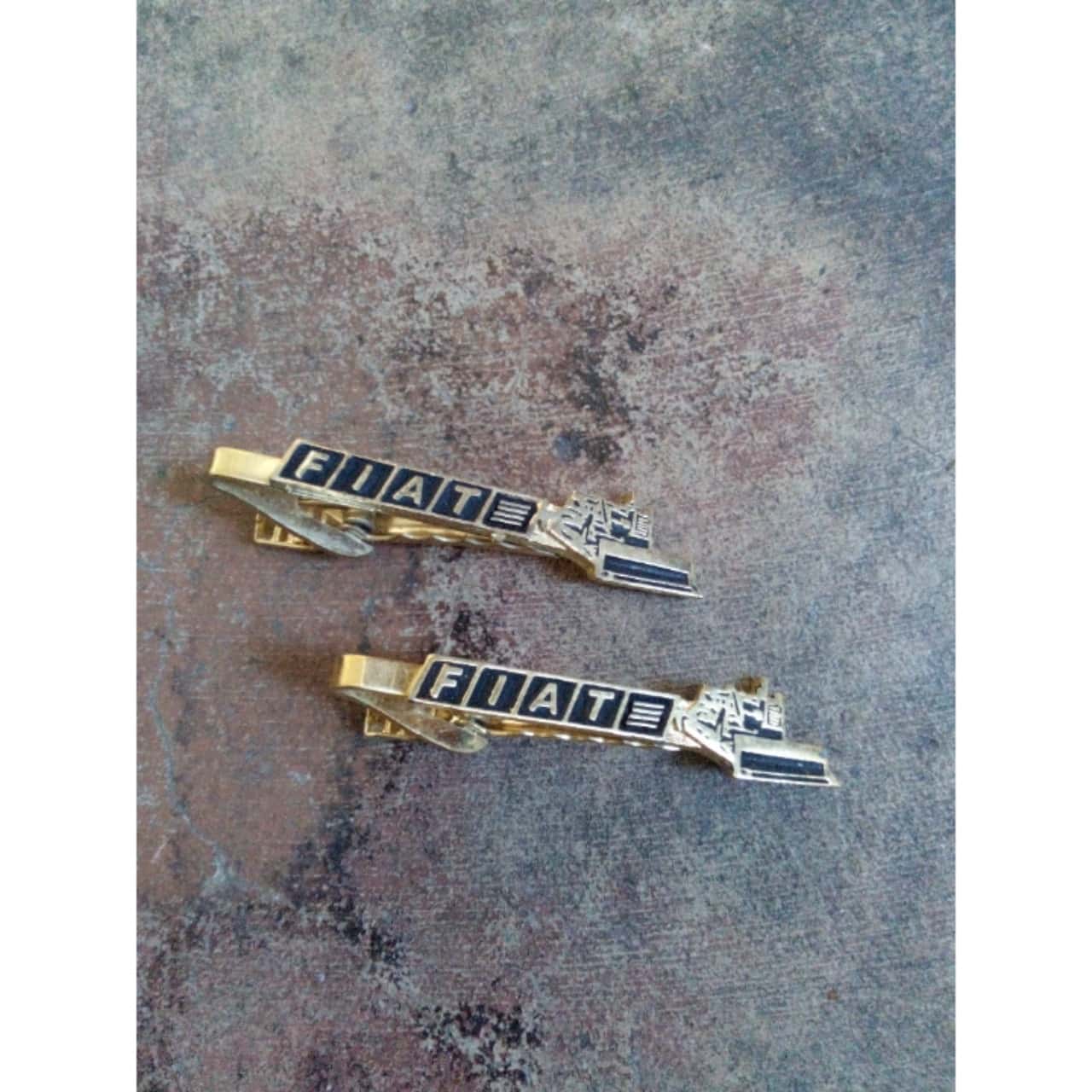 Vintage Fiat Tie Pins x 2(s)