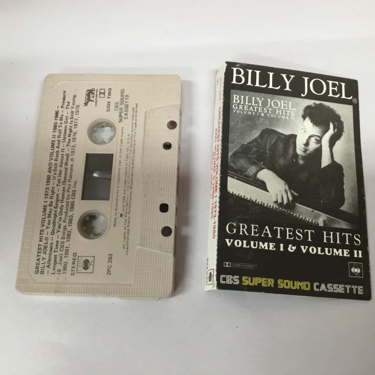 Vintage Billy Joel Greatest Hots Cassette Tape(s)