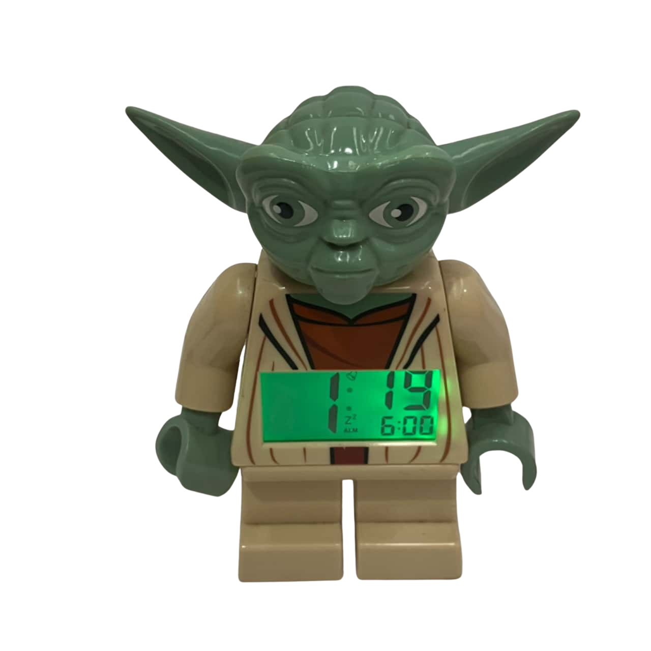 LEGO STAR WARS YODA LIGHT UP ALARM CLOCK MINI FIG(s)