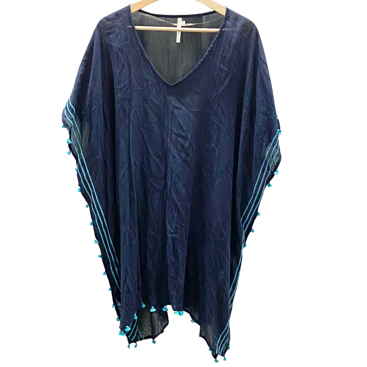 Seafolly Womens Size One Size Blue / Navy Blue Poncho (s)