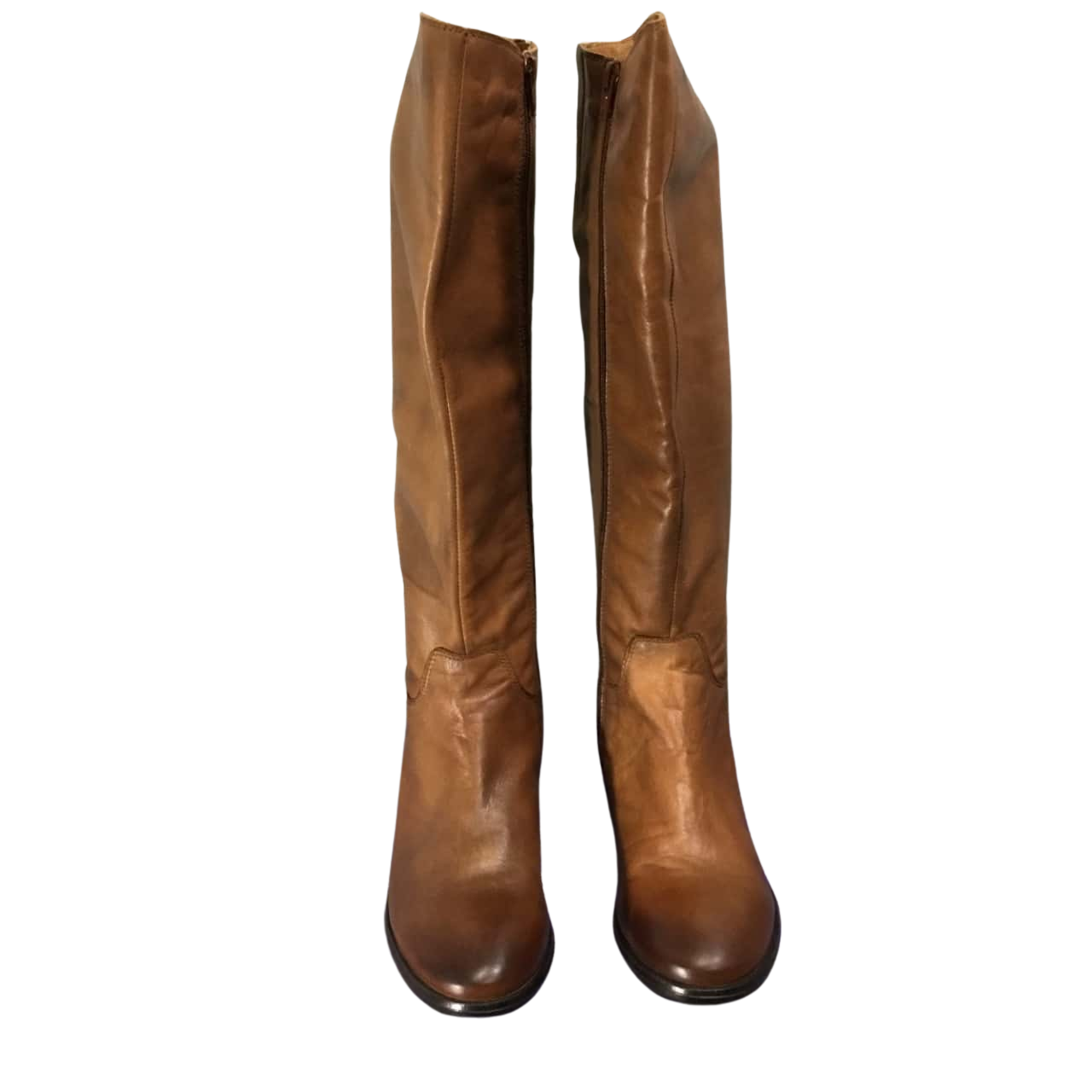 EOS Womens Size 39 Knee High Brown Leather Boots(s)
