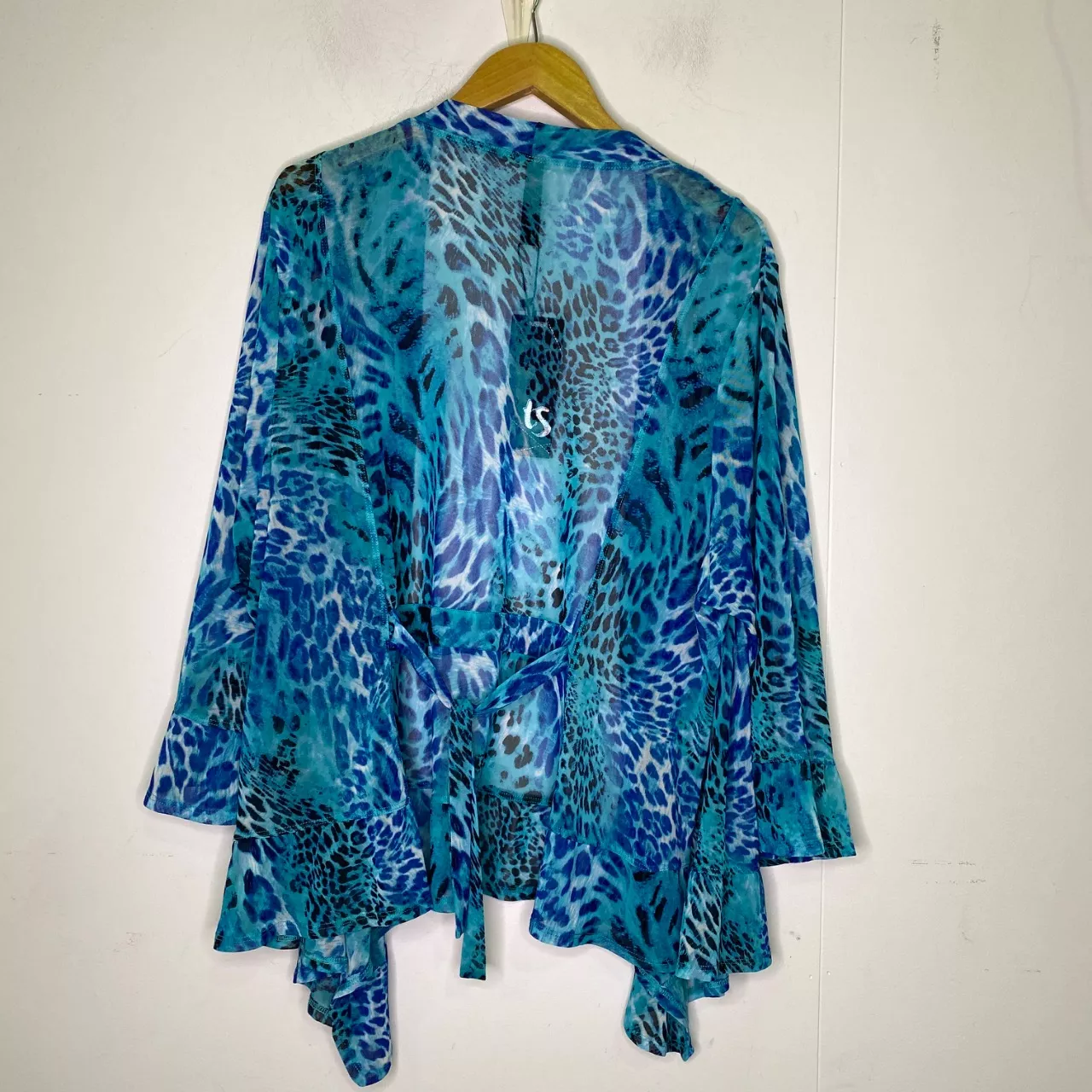 Taking Shape Womens Size 20 Cardigan Animal print / Blue (s) - New With ...