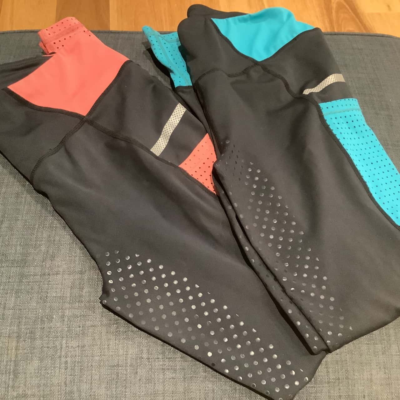 Dublin. Two pairs of Power Performance Tights. Size 10 (s)
