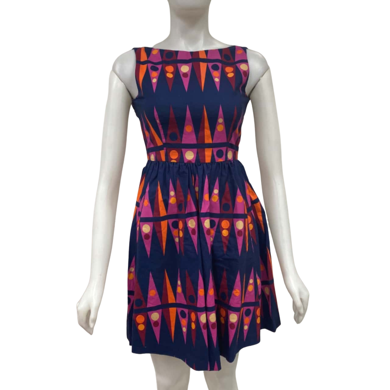 Gorman Womens Size 6 Midi Dress Multicoloured / Pattern (s)