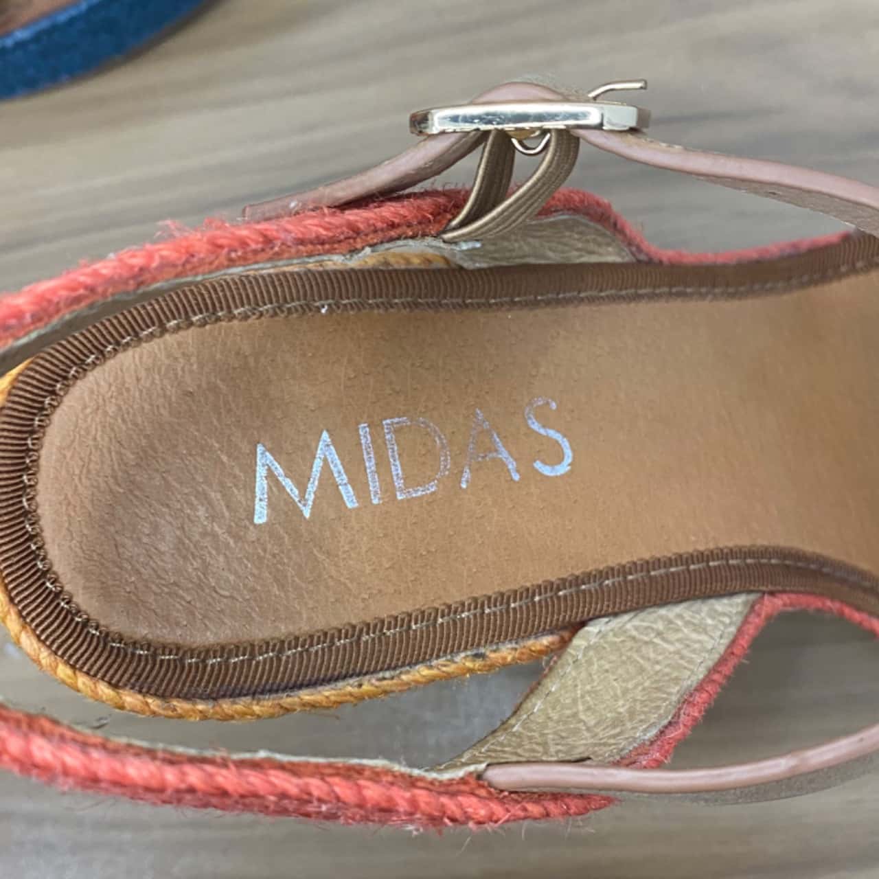 Midas Platform Sandals Size 37(s)