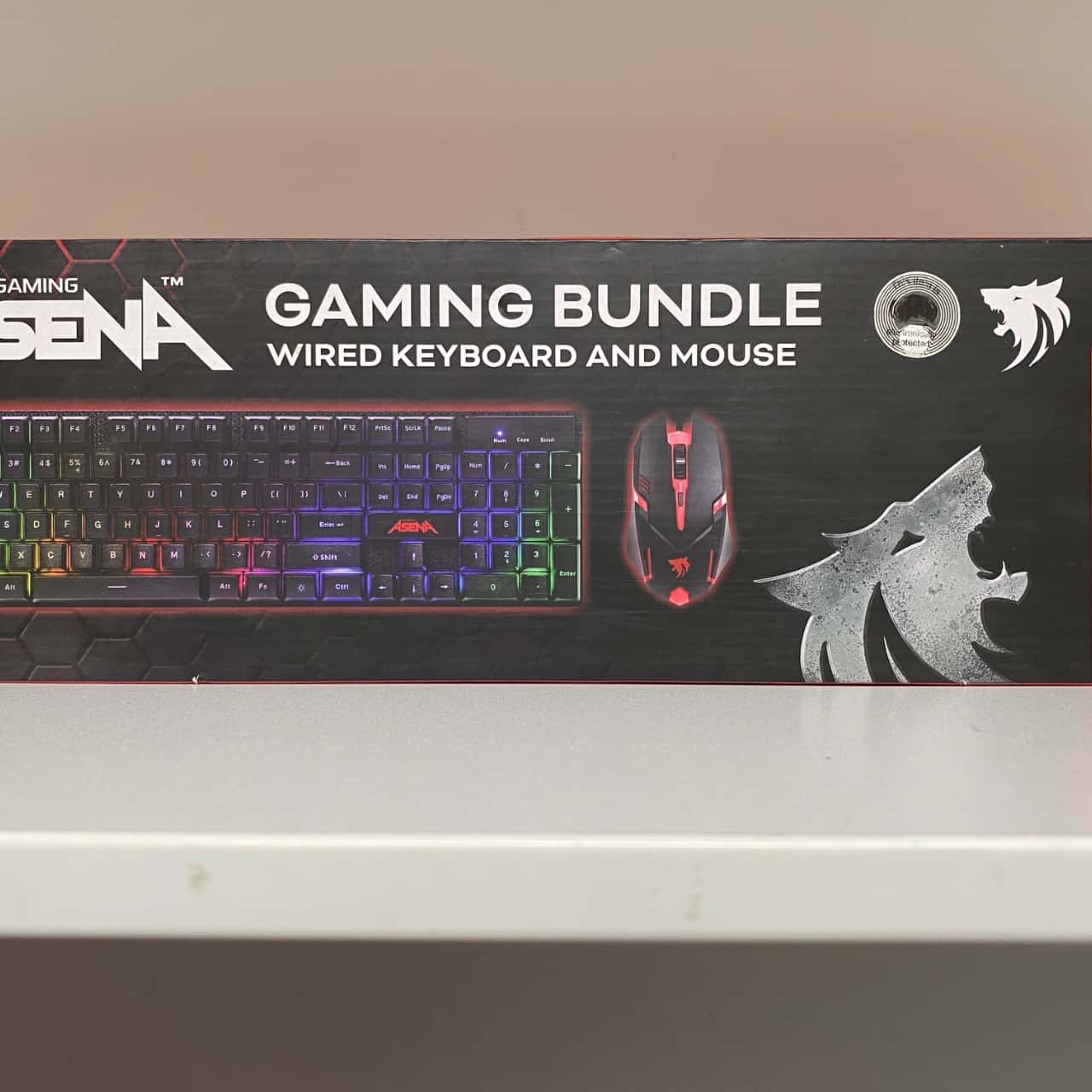 ASENA Gaming Wired Keyboard and Mouse