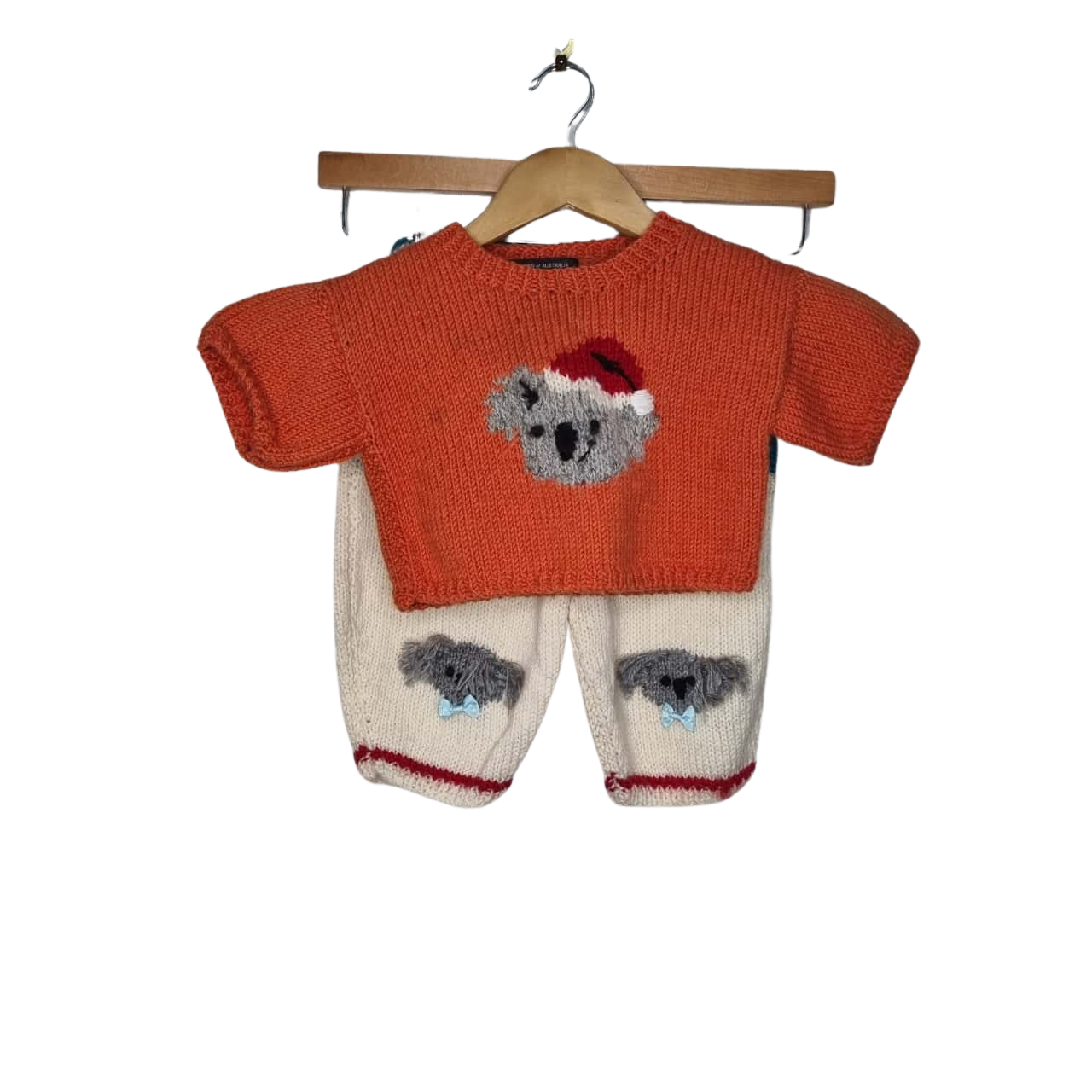 ORIGIN of AUSTRALIA Two Piece Wool Set Size 12-18m(s)