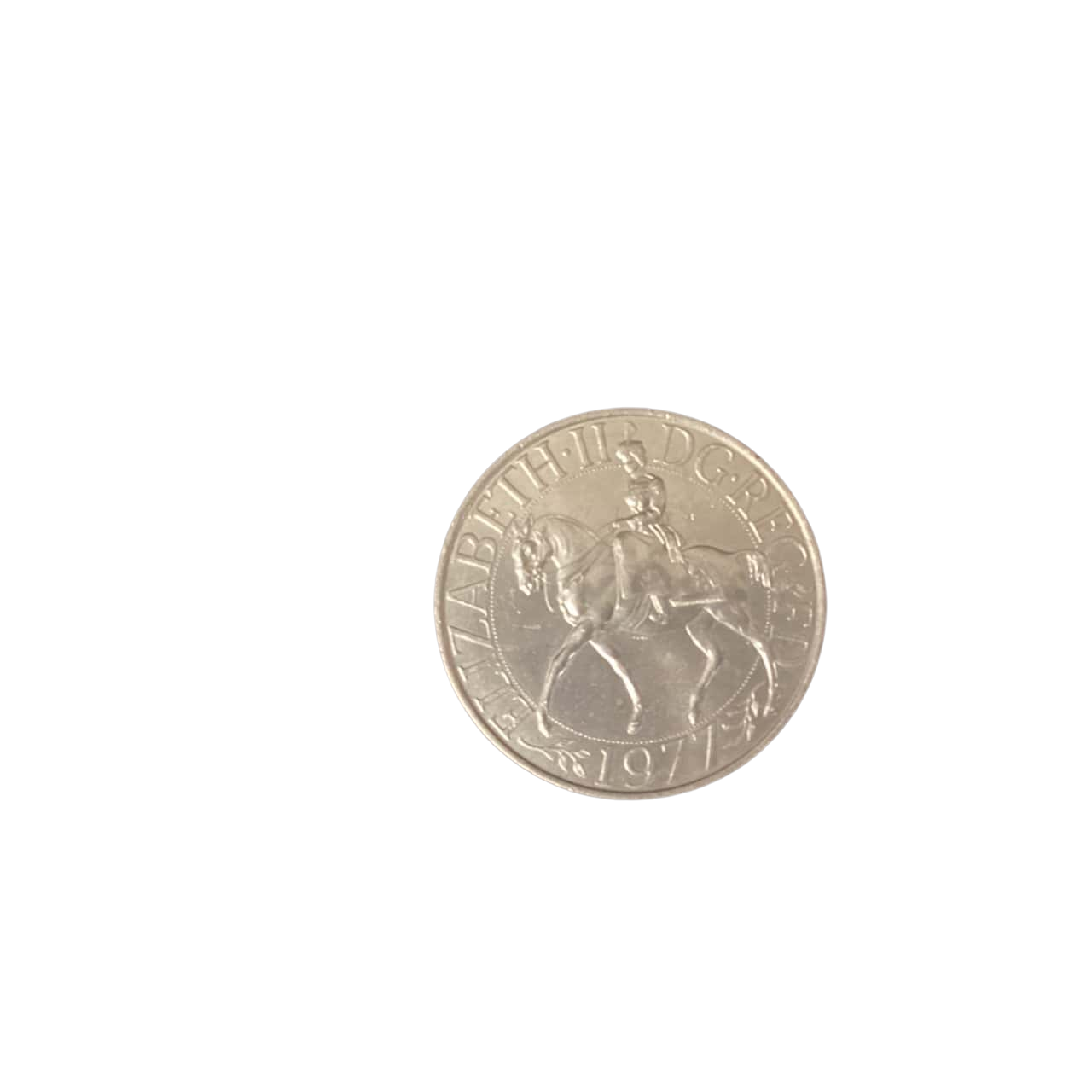 1977 Queen Elizabeth II Silver Jubilee Coin