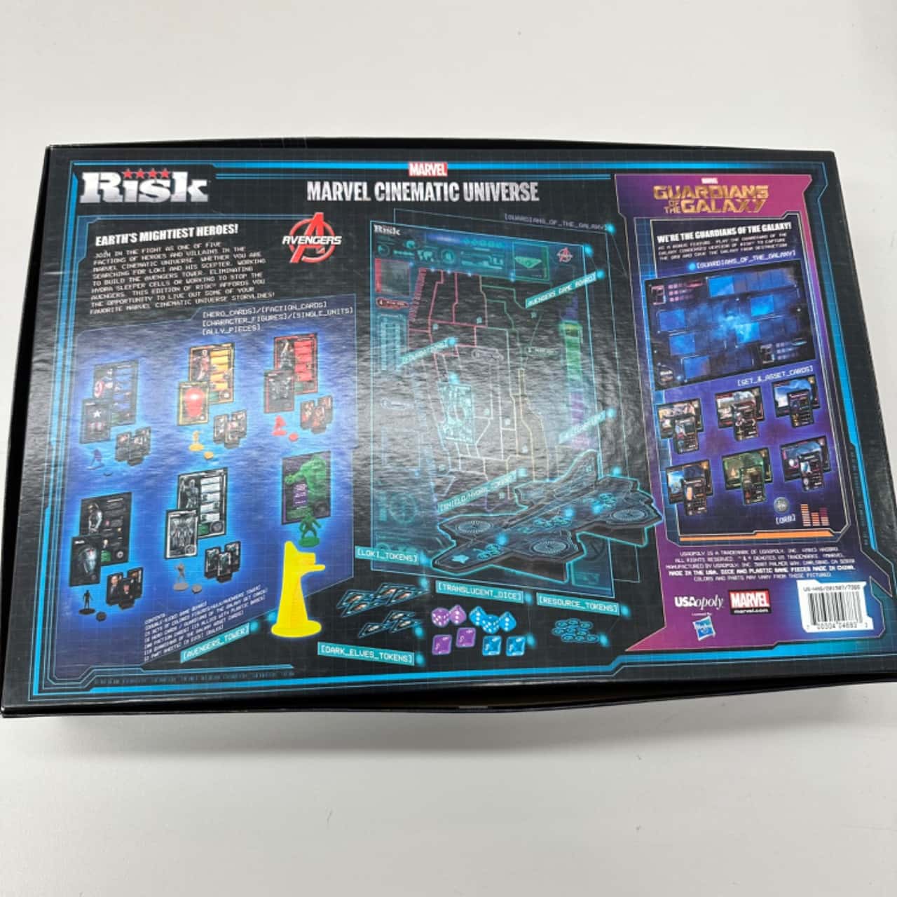 Marvel Avengers Risk The game of Strategic Conquest Board Game