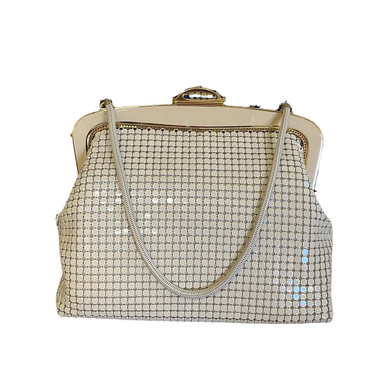 Glomesh Womens bag colour Bone from House of mesh