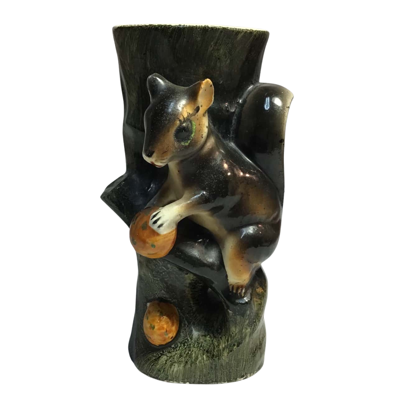 Vintage Squirrel Vase 5 1/2 inches Ceramic