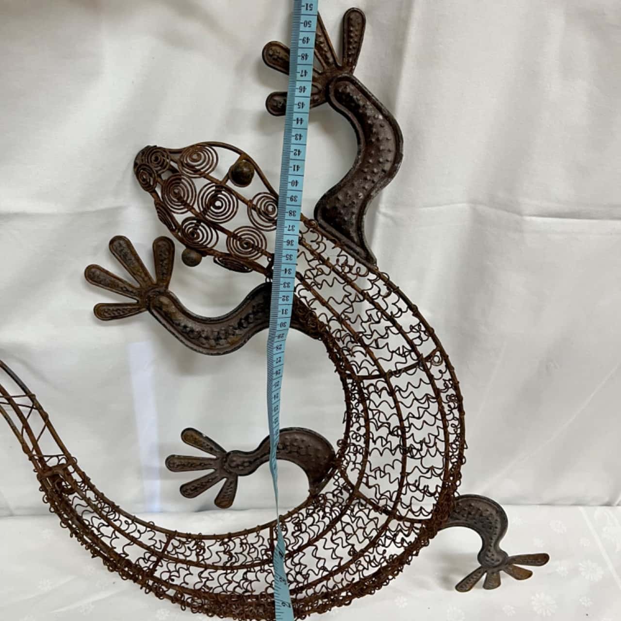 Wire & Metal Gekko Wall Art (s)