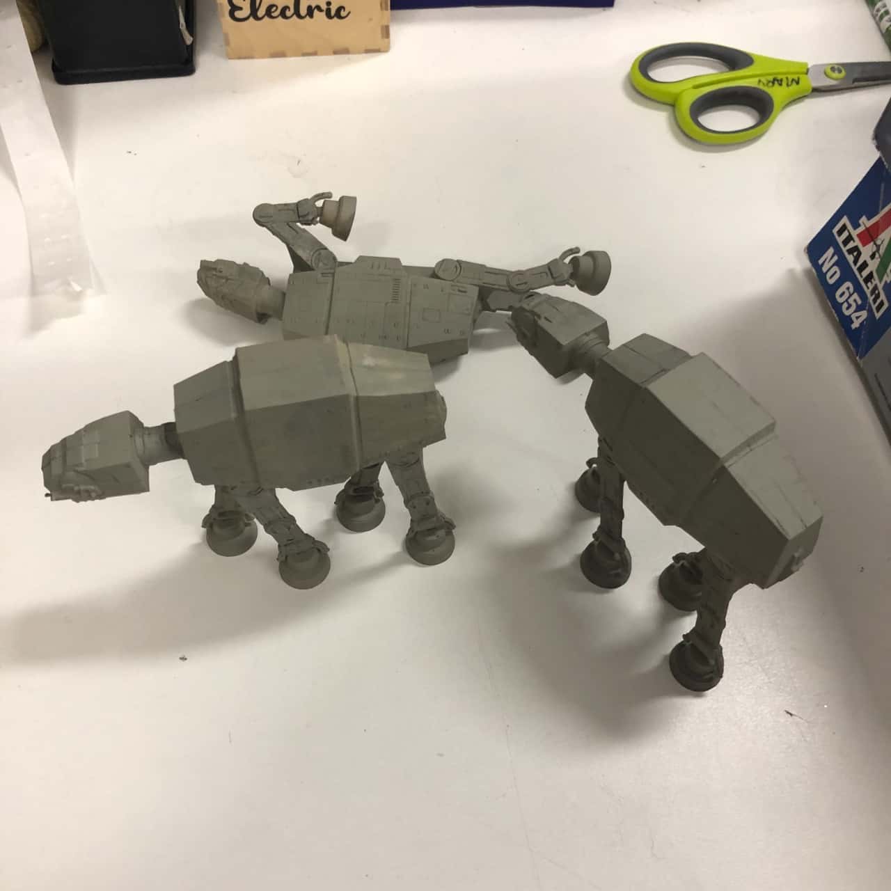 Star Wars Battle Of Hoth Action Scene 1995 AS IS