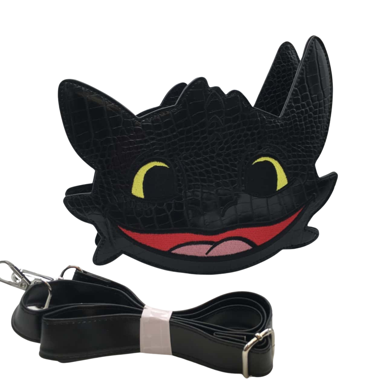 NWOT How to Train Your Dragon - Toothless Face Handbag Womens Black RRP ...