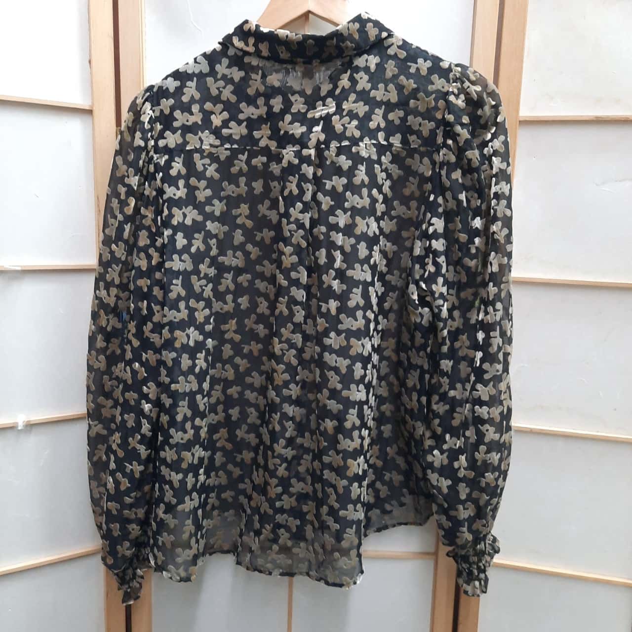 GORMAN Size 12 'Champagne Bubbles Devore' Shirt(s)