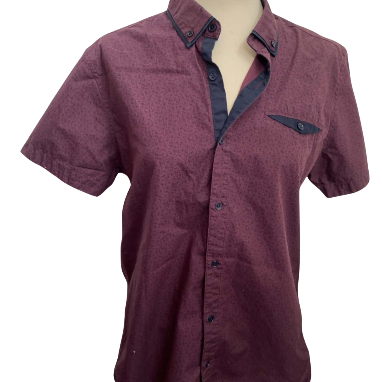Connor Shirt Maroon (s)