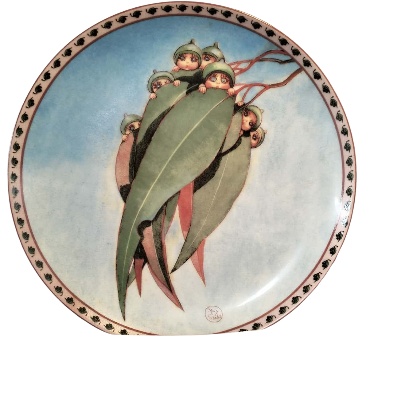 May Gibbs Bush Babies plate. #Q829. 1994(s) - Used Very Good | Salvos ...