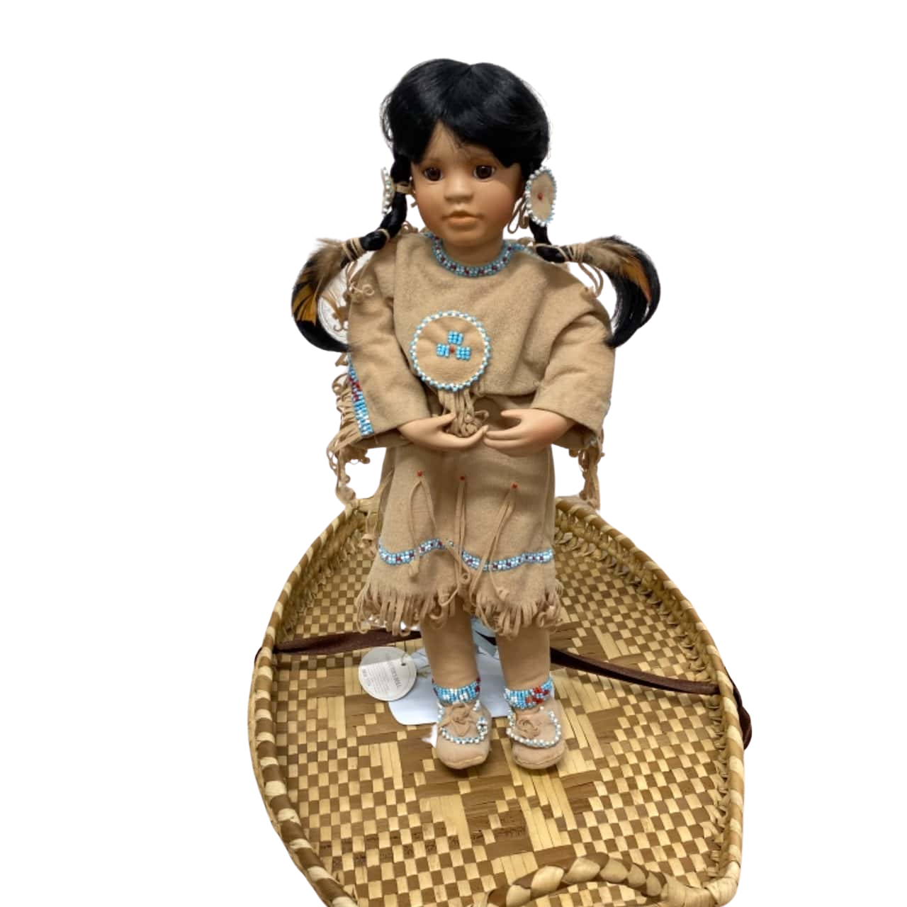 Vintage 1991 Indian Native American Diary Doll Many Stars by Linda ...