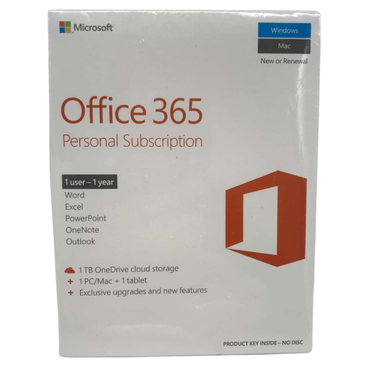 Microsoft Office 365 Personal 1-year Subscription Licence for 1 Device(s)