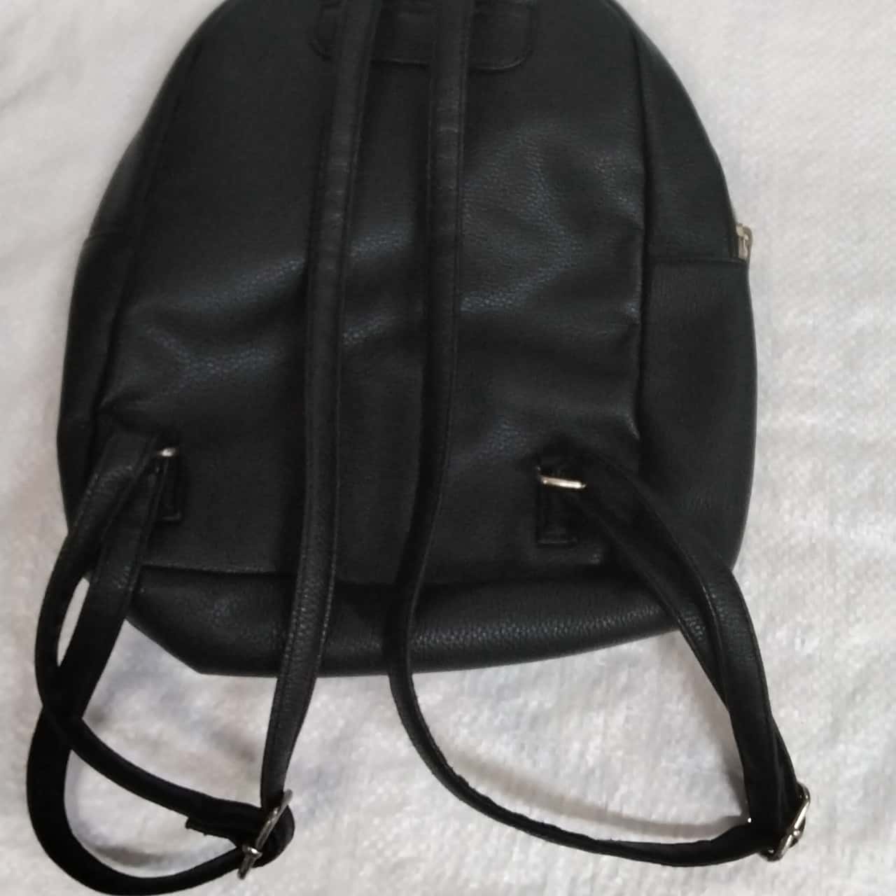 Primark Womens Backpack Black Width 24cm Length 23cm (s)