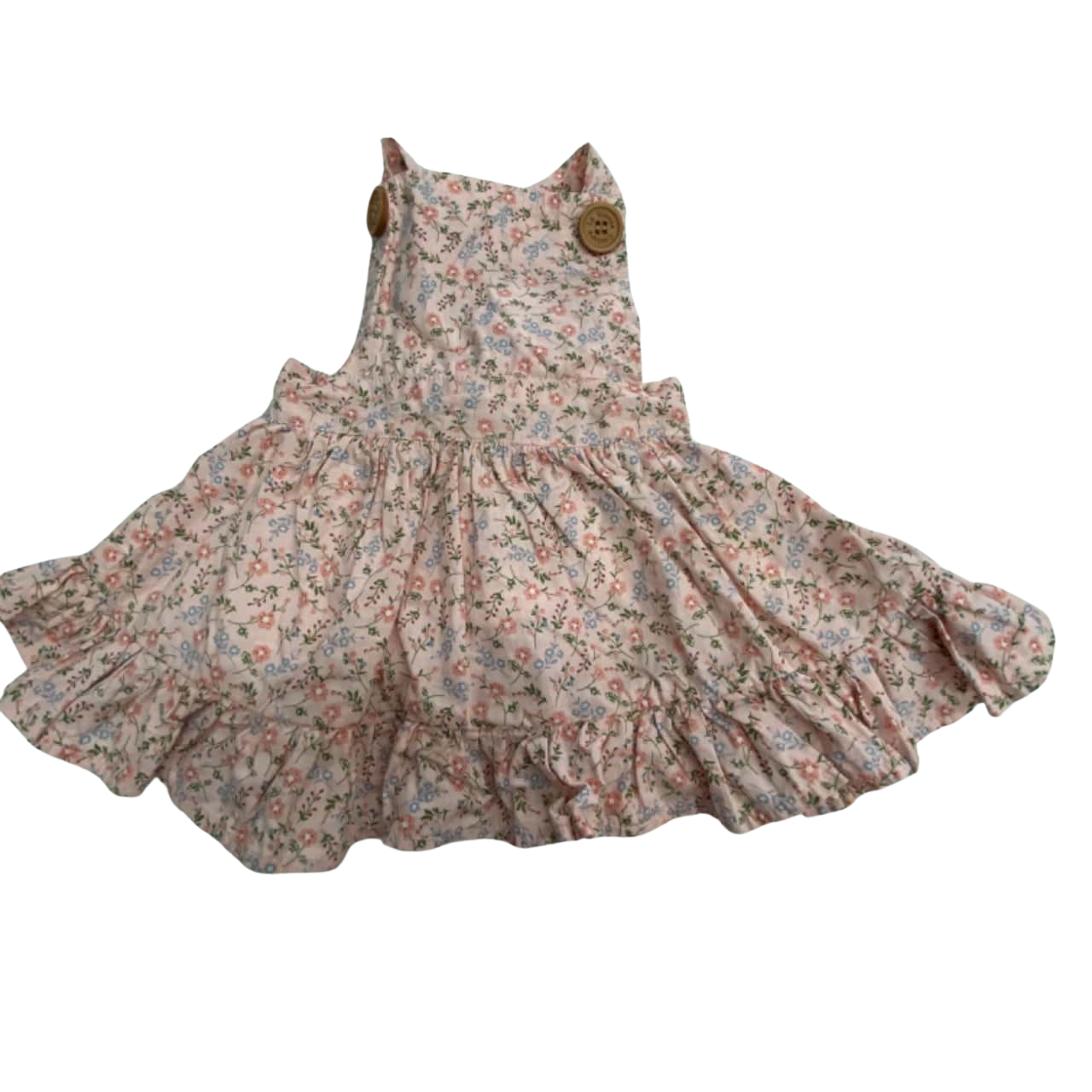 La Sienna Couture Kids Size 000 Pinafore/Dress Floral (s)