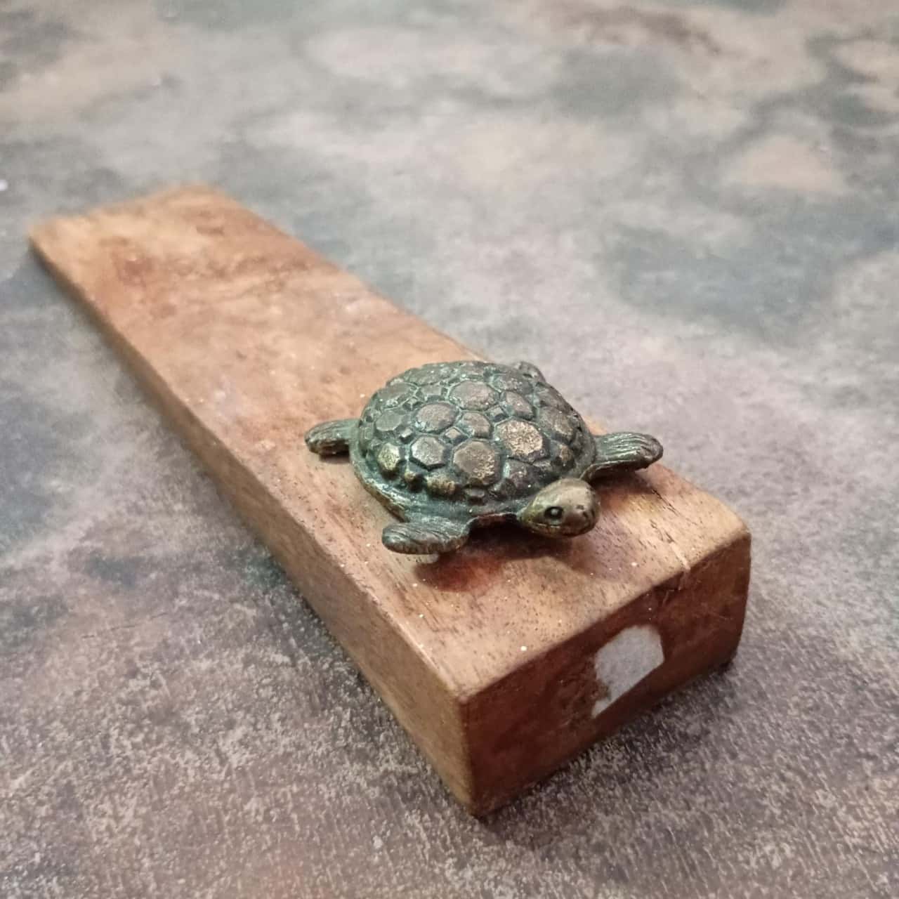 Brass Turtle Door Stop