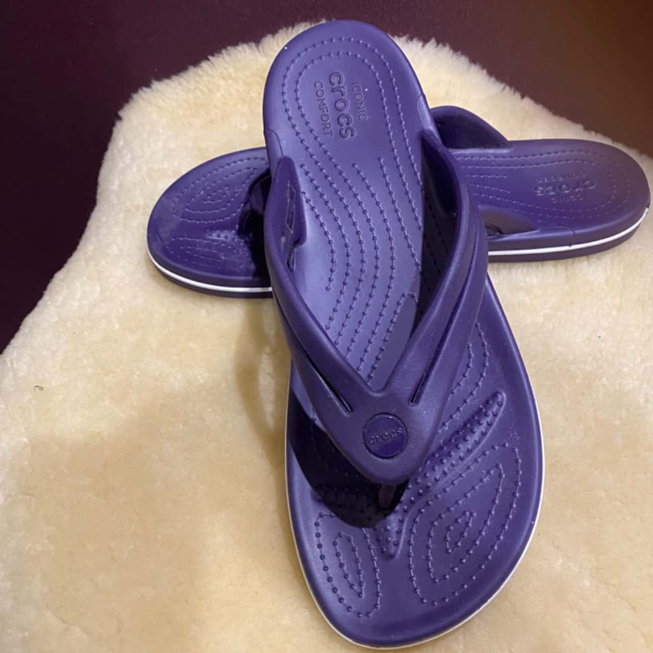 Crocs Womens Size 10 Purple (s)