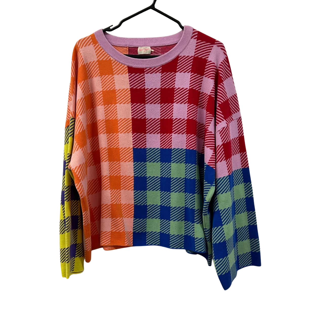 GORMAN CHECKED DESIGN JUMPER. SIZE 20 (s)