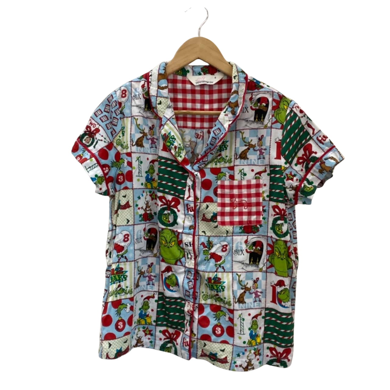 Peter Alexander Womens Size S Pyjamas Multicoloured Christmas Grinch