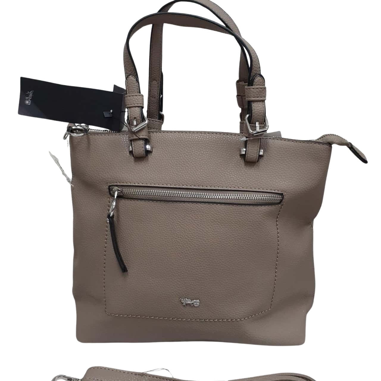 NOW-REDUCED Mathew & Julian - Womens Handbag / Tote Beige (s)