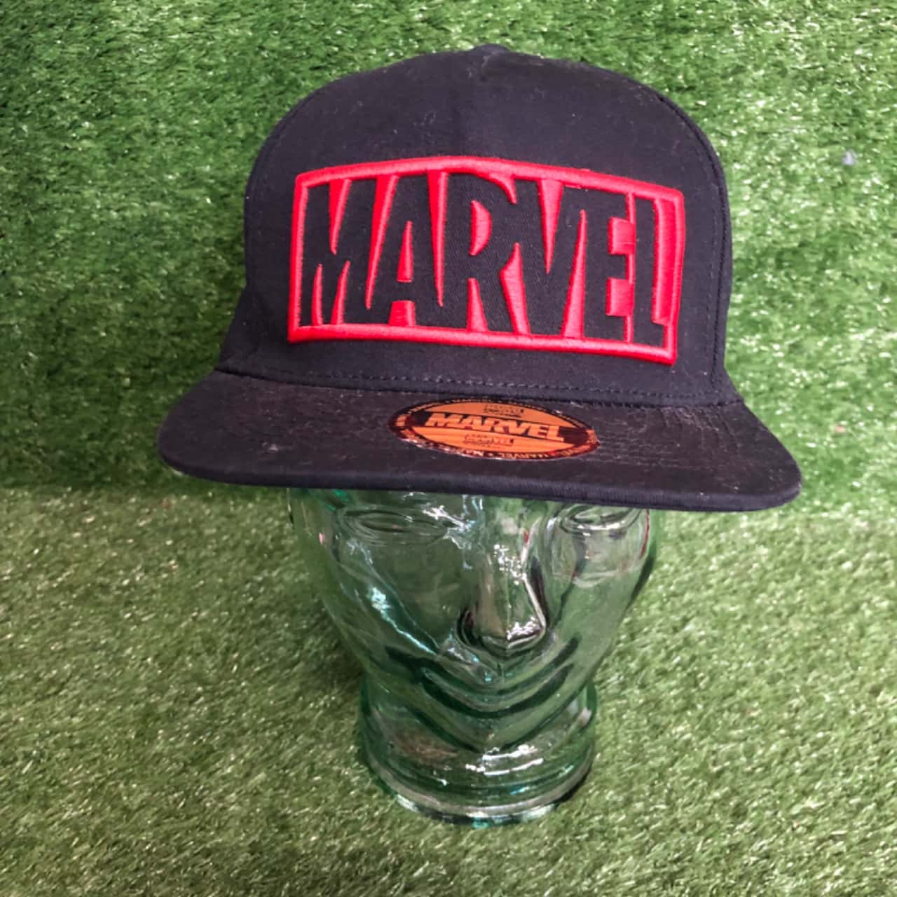 Marvel Black Snapback Cap