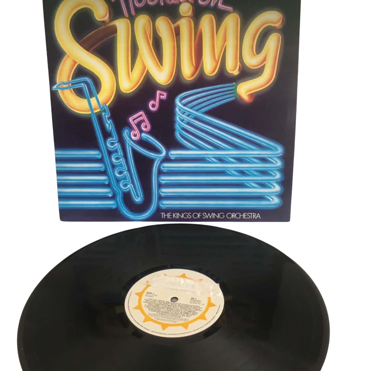 12” Vinyl Hooked on Swing. 1980s Moden Jazz, Swing, Jive(s)