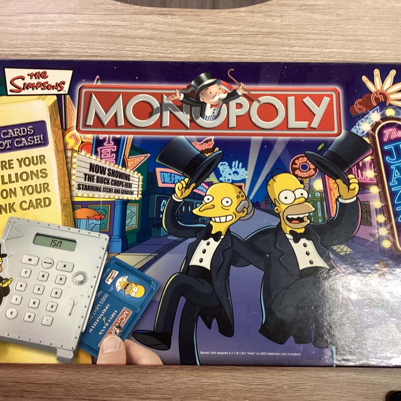 Monopoly simpsons edition