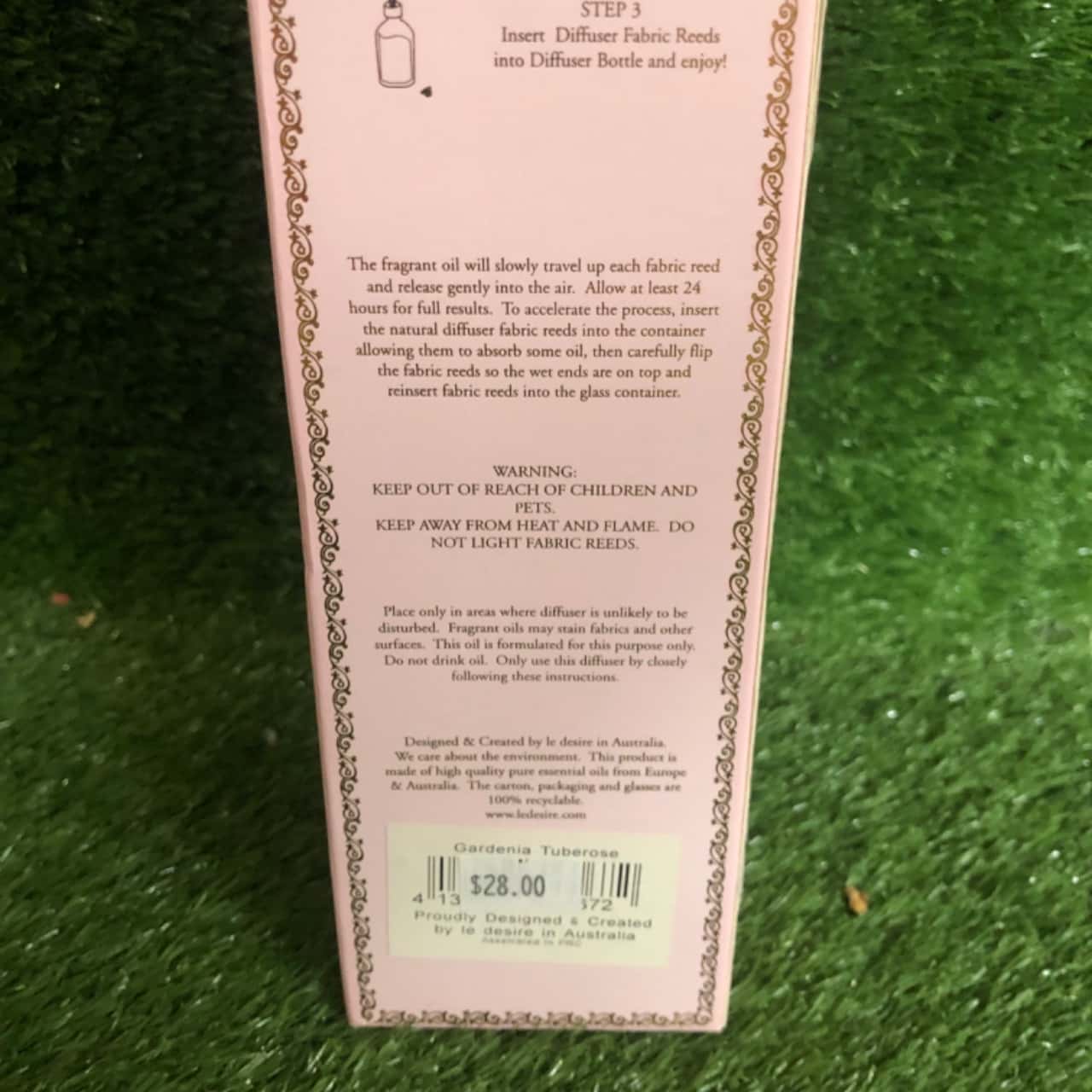 Le Desire Aromatherapy Romance “Gardenia Tuberose” Diffuser (New 1)