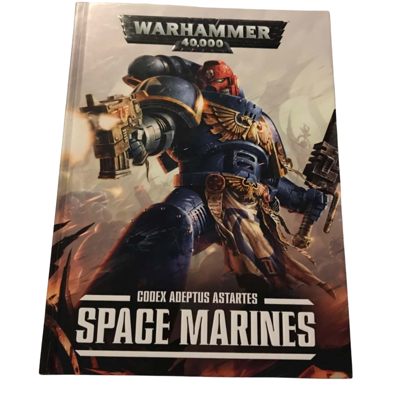 Warhammer 40,000 Code X Hard Cover Space Marines VGC-1703400(s)