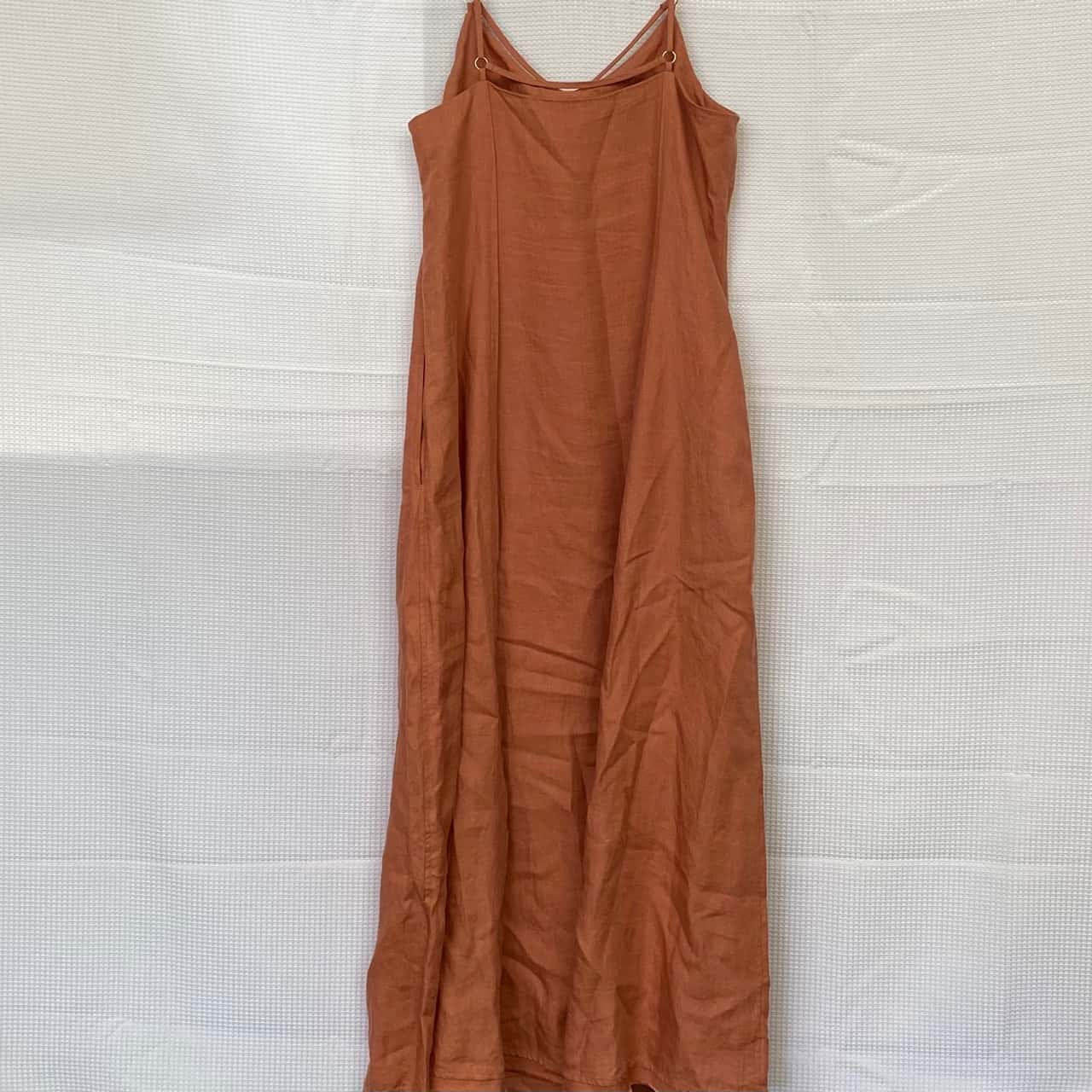 Country Road Womens Size 12 Shoestring Strap Brown