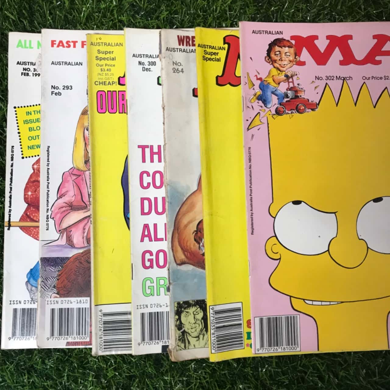 Bulk Lot of Australian MAD Magazine Comics(s)