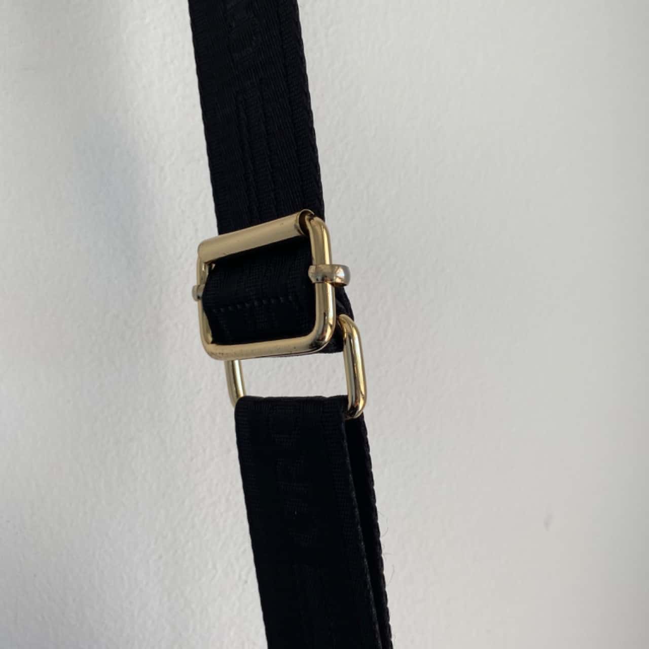 Oroton Black Canvas Nappy Bag(s)