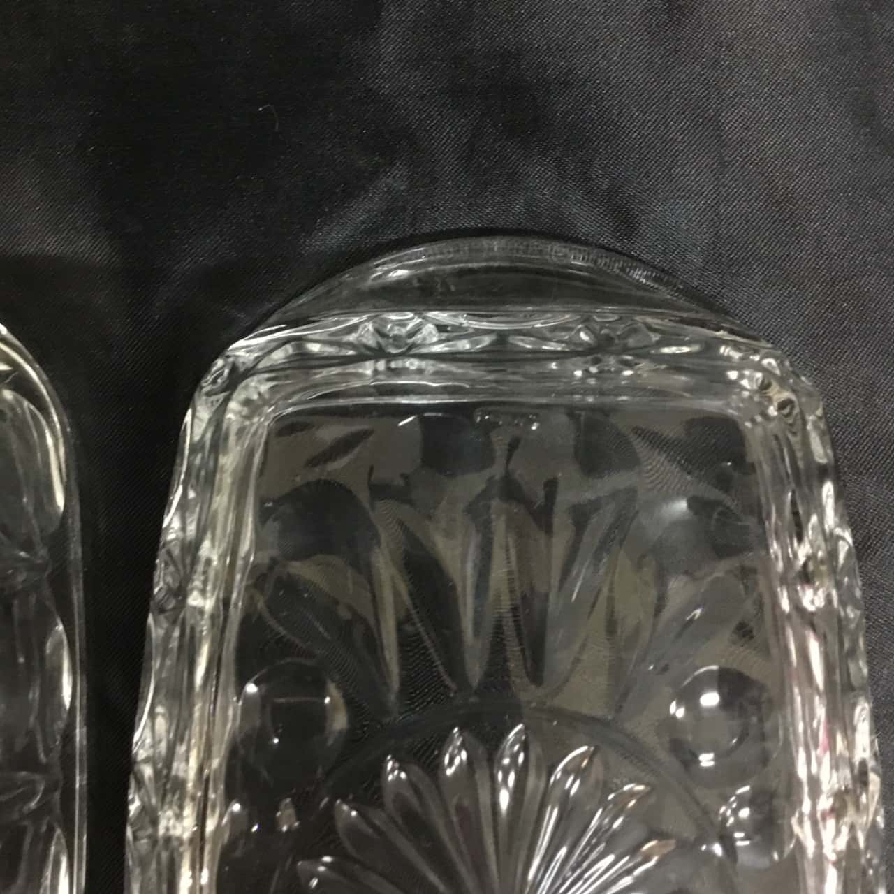 *RARE FIND*VINTAGE Crystal Relish Reims/France(s)