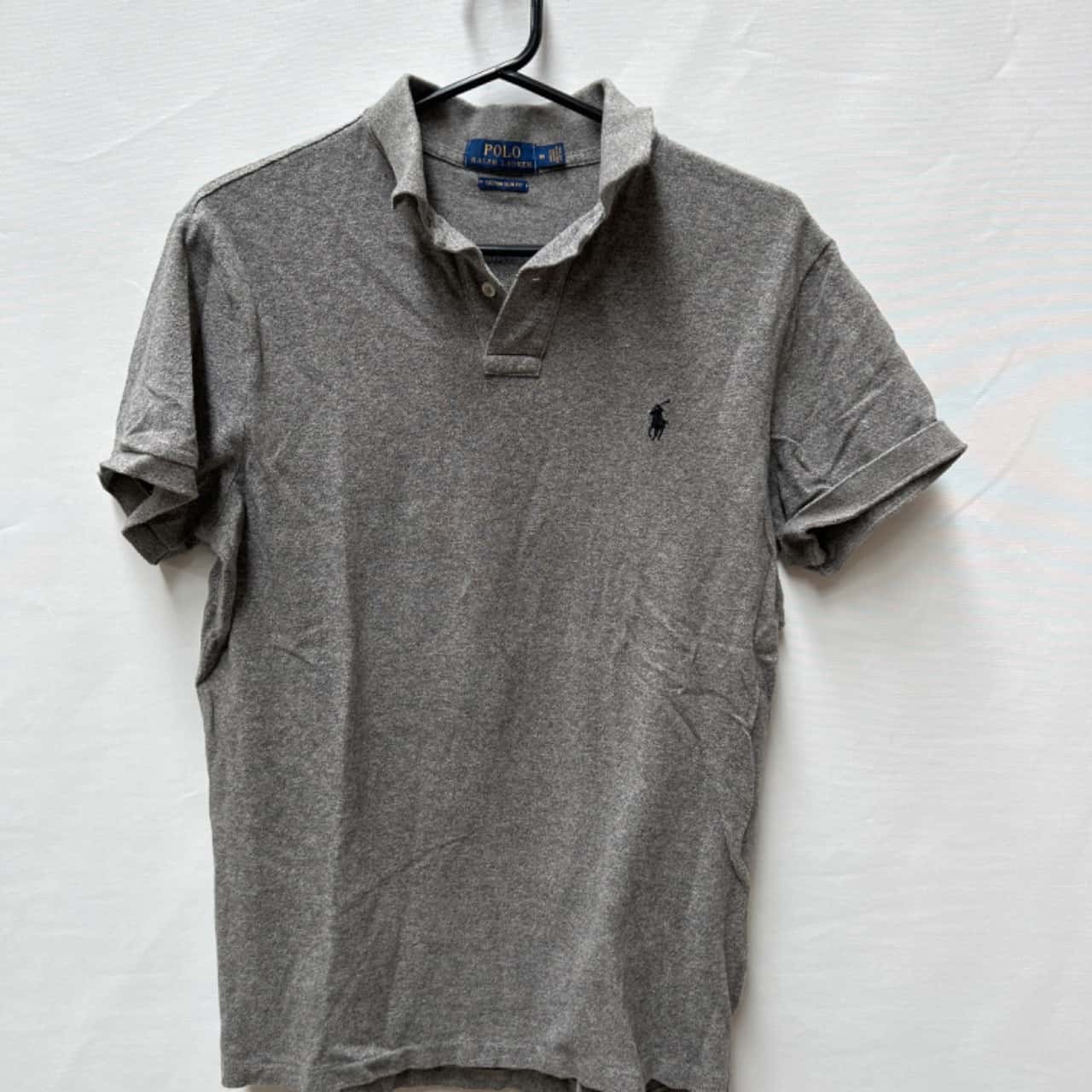 Polo Ralph Lauren Mens Size M Polos Grey slim fit (s)