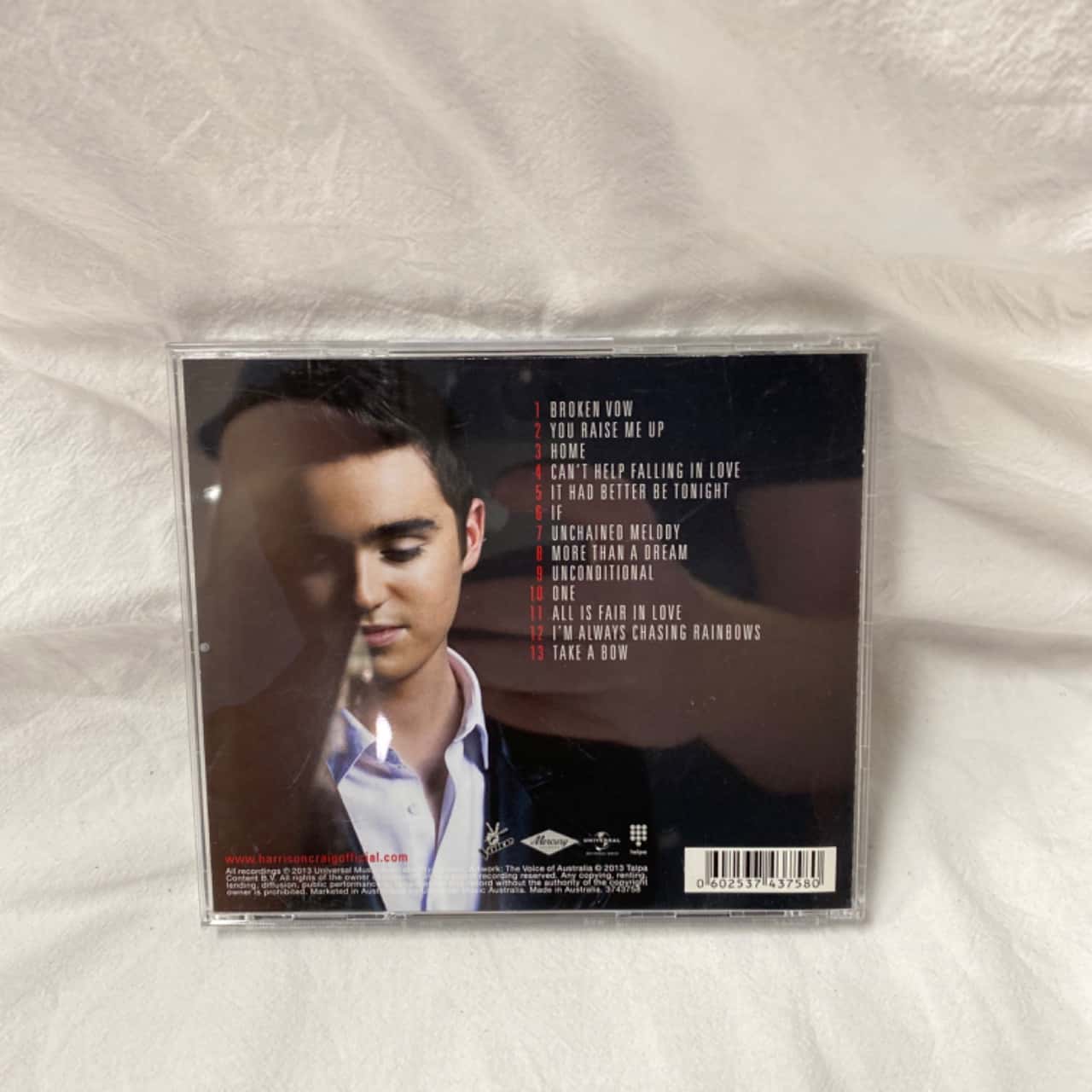 Signed Harrison Craig CD - More Than a Dream