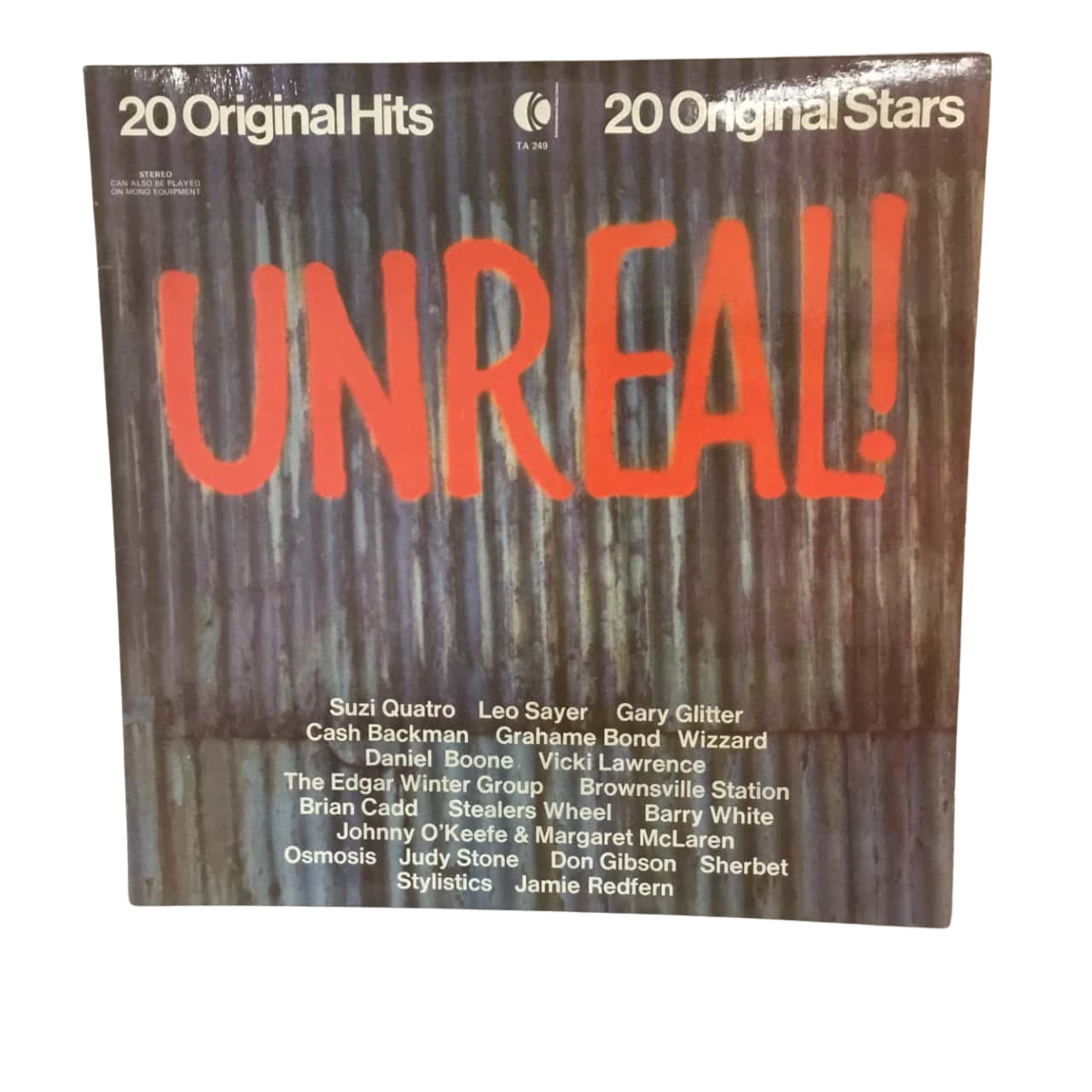 Unreal 20 Original Hits Vinyl Record (s)