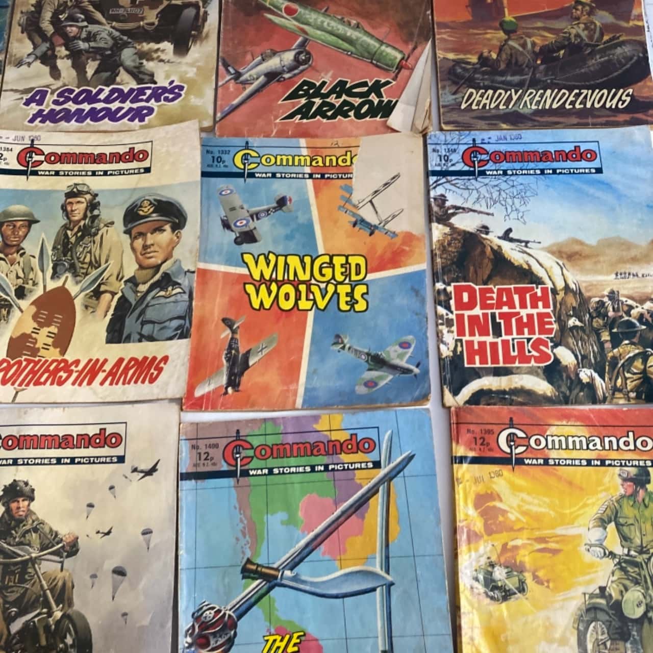 Vintage commando collection (s)