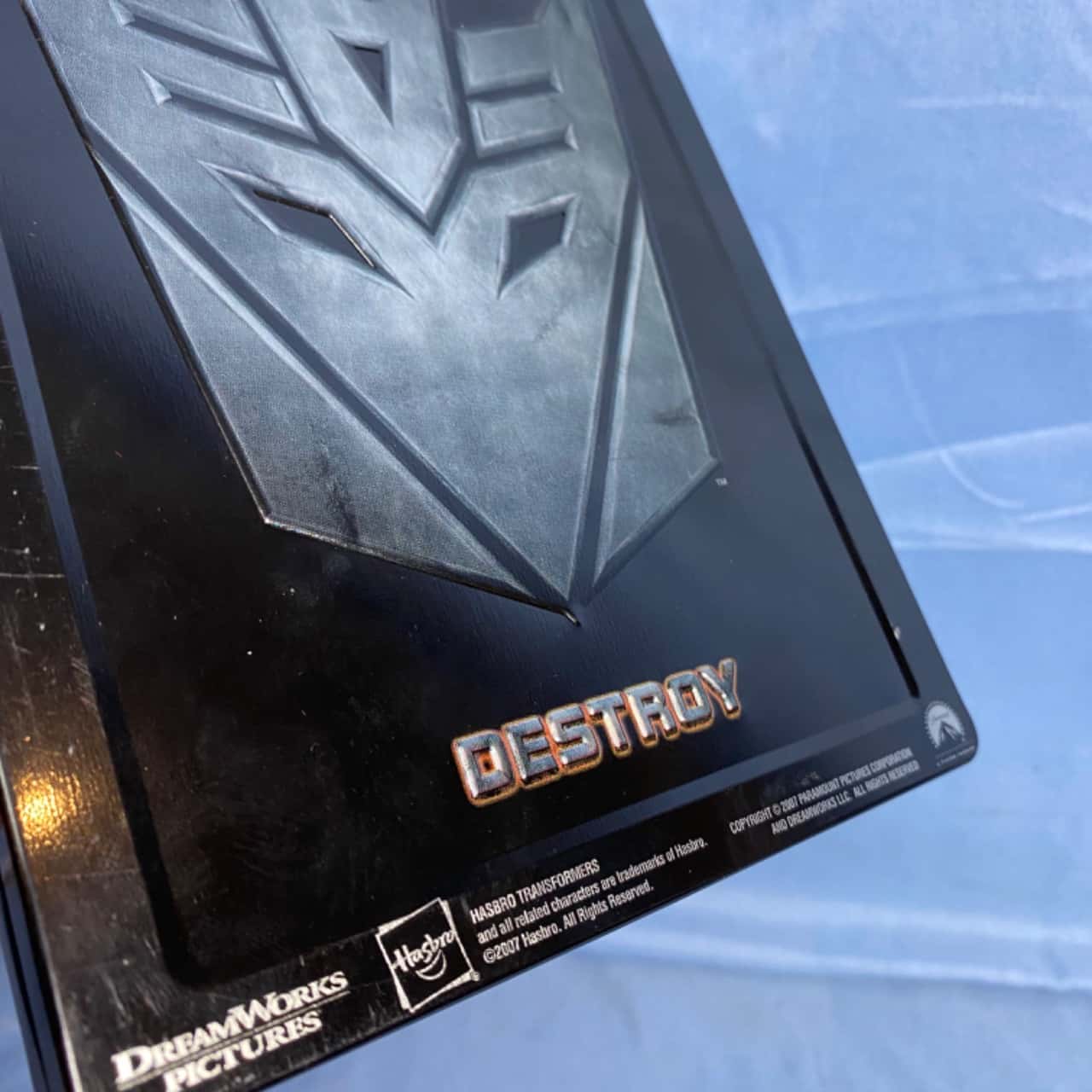 Transformers DVDs Steelbook Protect Destroy