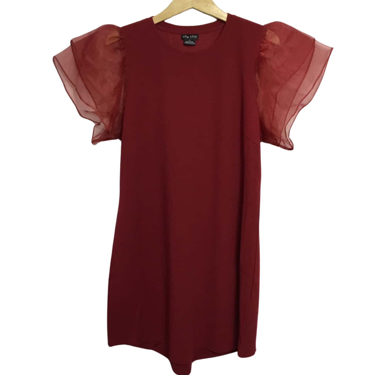 Women’s City Chic Size S Red Cocktail Dress / Free Size Dress / Mini ...