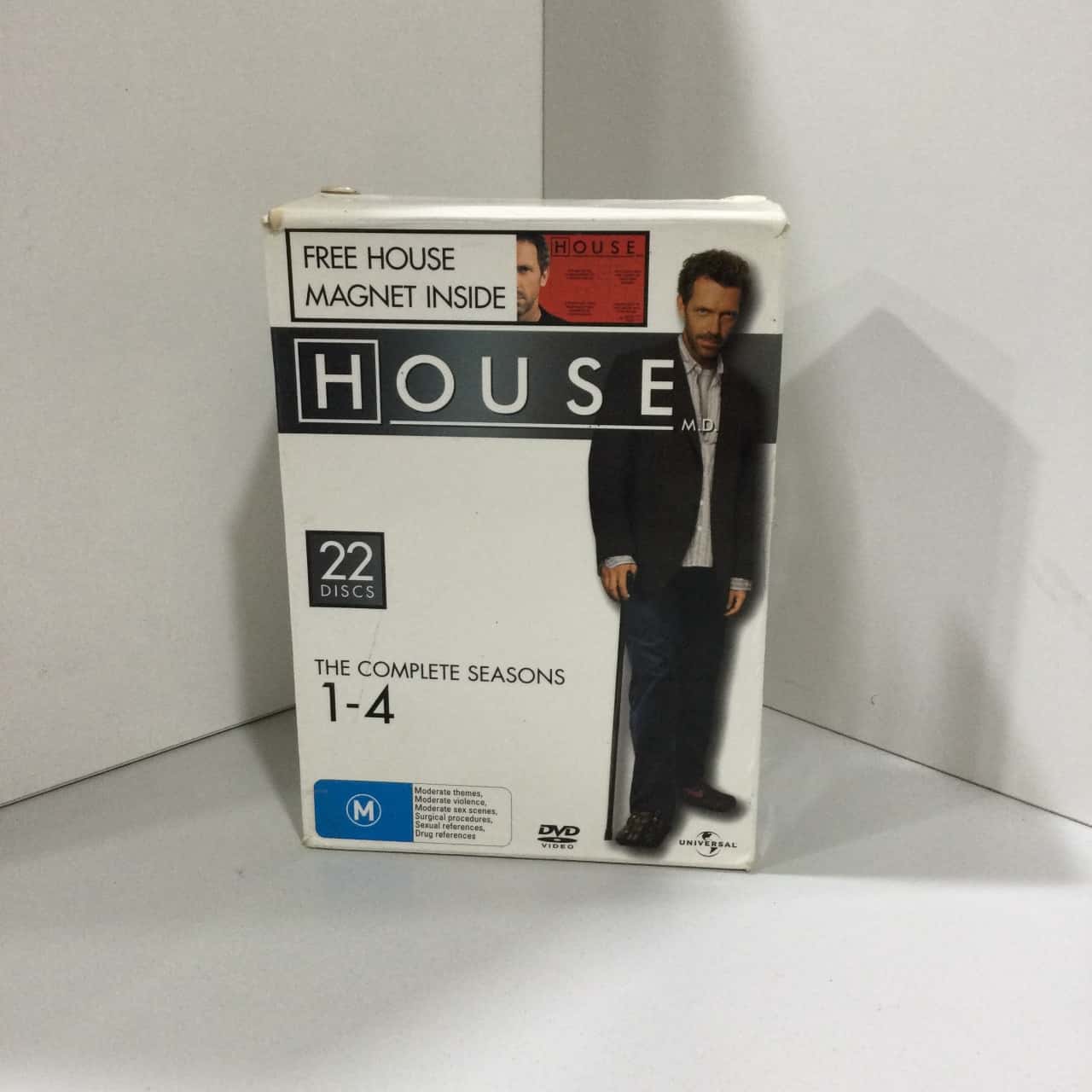 House, The Complete Seasons 1-4, 22 Discs(s)