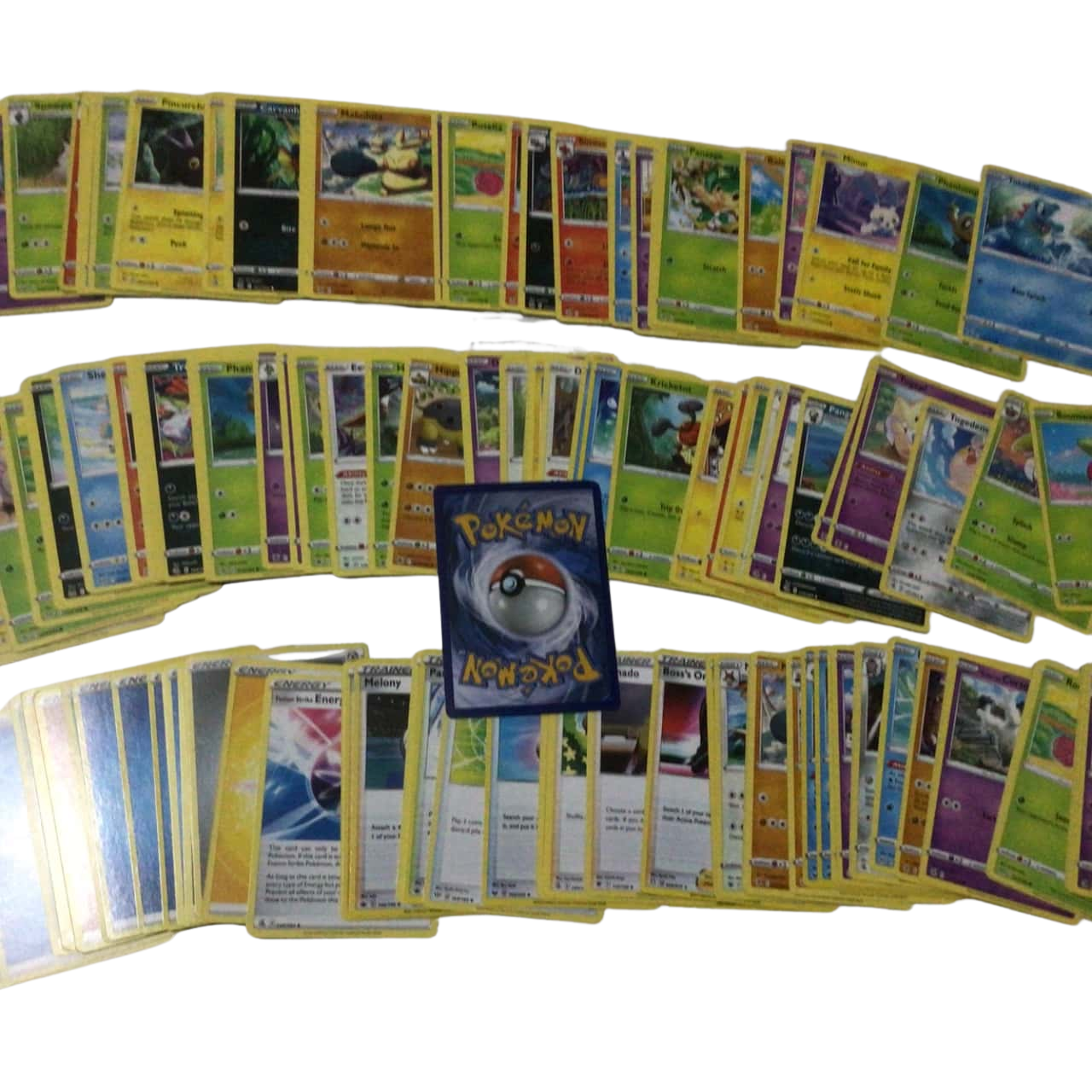 Over 140 Assorted Authentic Pokemon Cards VGC(s)