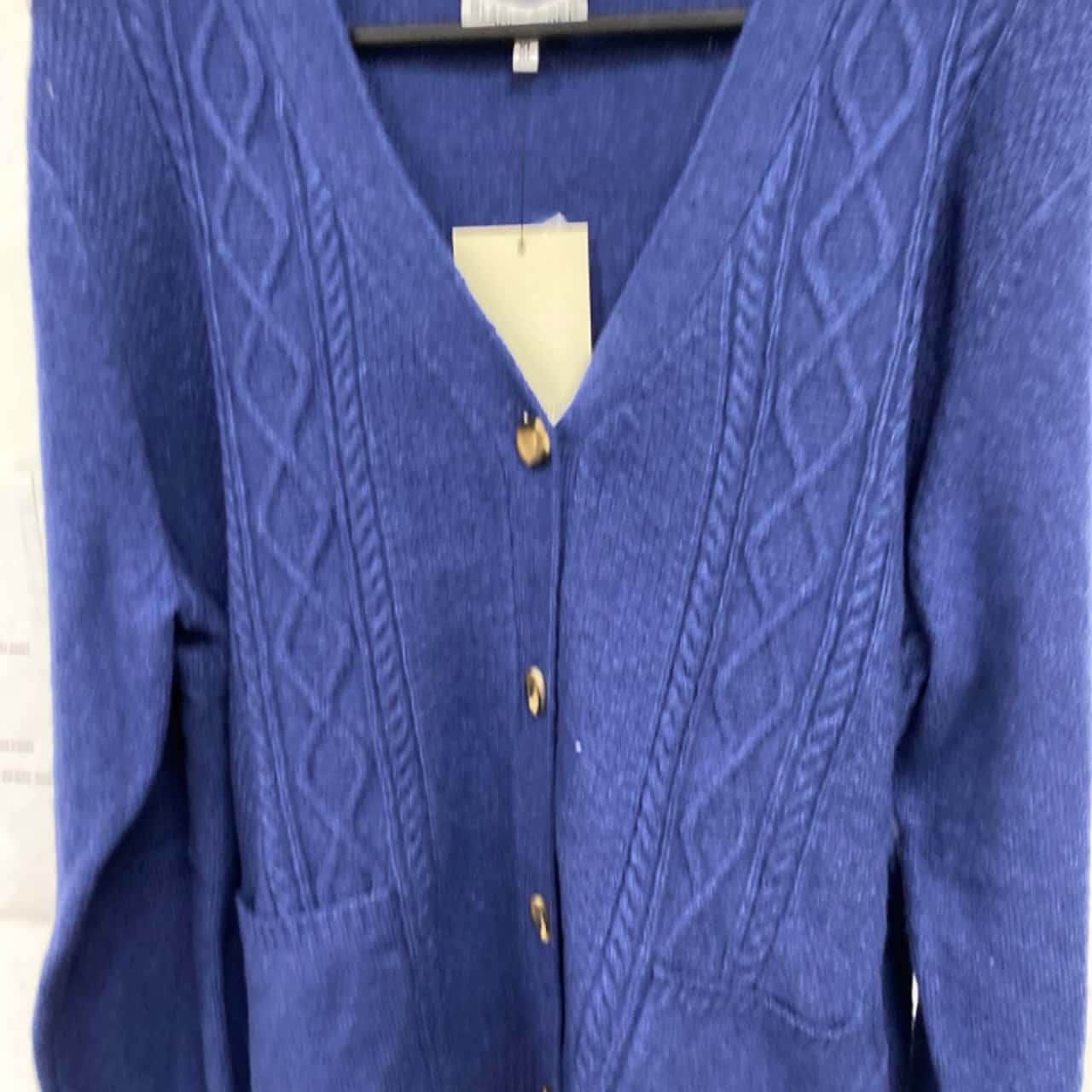 Black Pepper Mens Size XL Cardigans Blue (s)